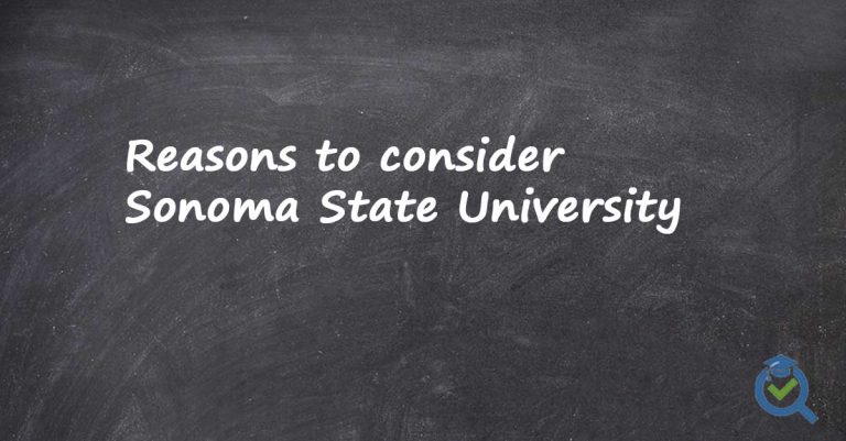5 Essential Sonoma State University Facts – Do It Yourself College Rankings